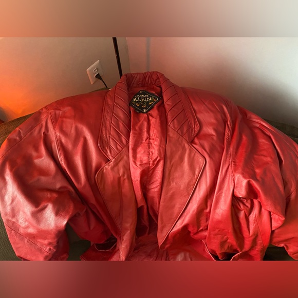 Charles Klein | Jackets & Coats | Vintage Charles Klein Leather Jacket ...